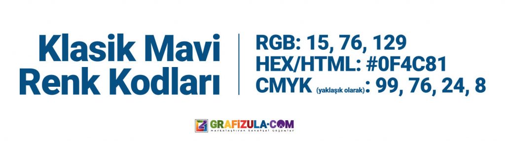 2020 Yılının Pantone Rengi Klasik Mavi | Grafizula.com